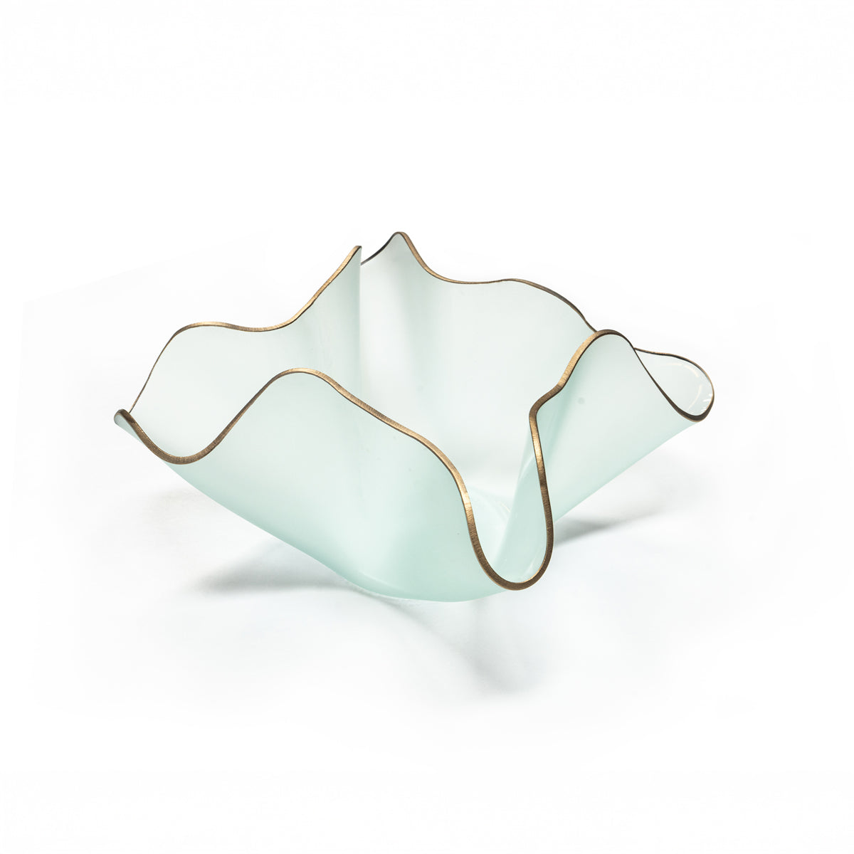 Handmade Frosted Glass Sculpture & Centerpiece | Annieglass Home Decor