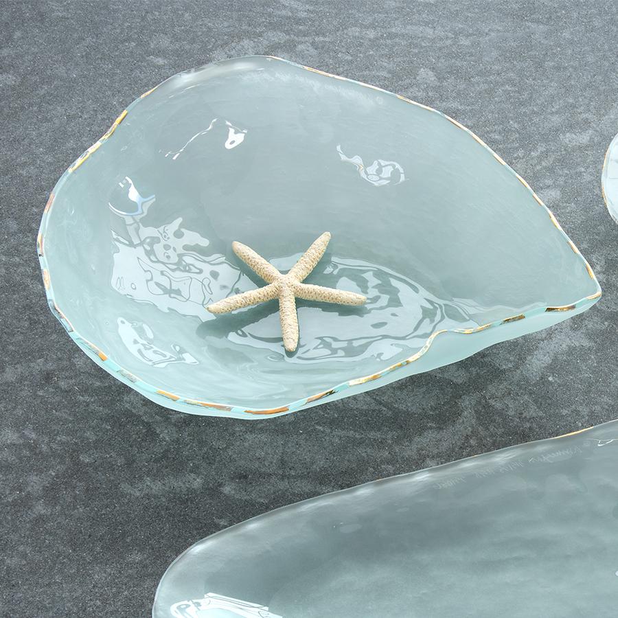 Handcrafted in California Artisan Glass Volute | Shells by Annieglass